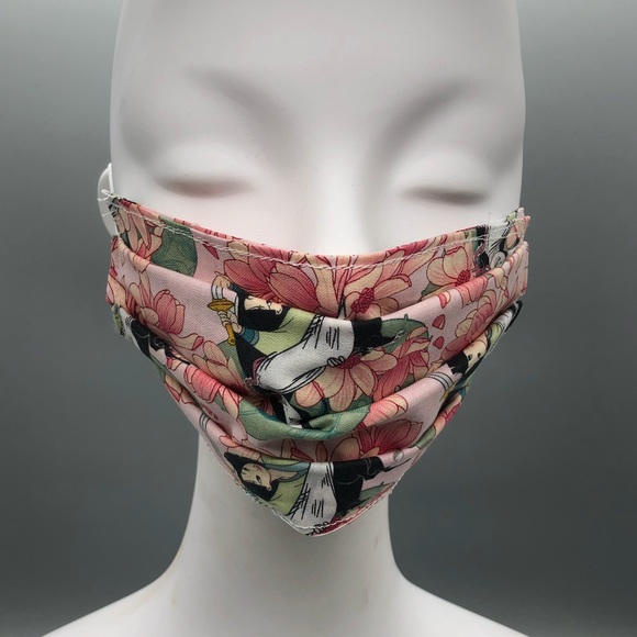 Accessories | Disney Mulan Face Mask 10 Cotton | Poshmark
